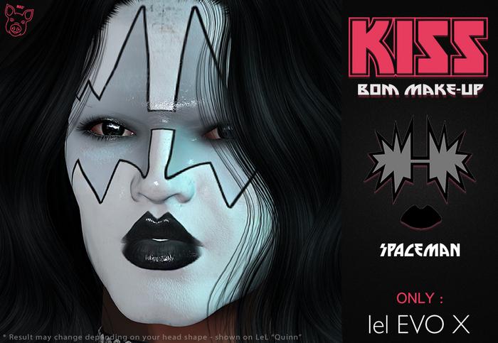 Second Life Marketplace - Mad' - Kiss Make-up [SPACEMAN] [EVOX]